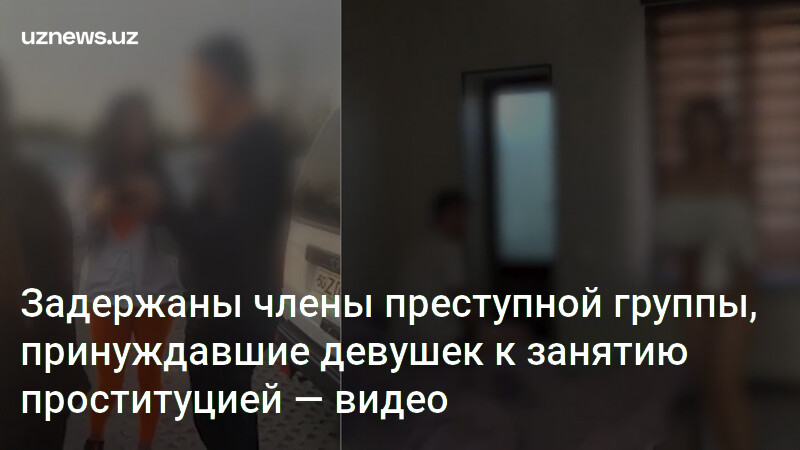 Задержаны члены преступной группы, принуждавшие девушек к занятию проституцией — видео - UzNews.uz