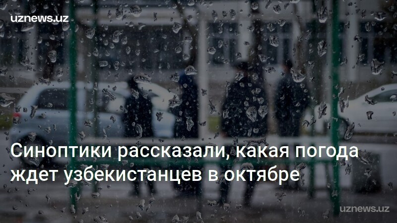 Синоптики рассказали, какая погода ждет узбекистанцев в октябре - UzNews.uz